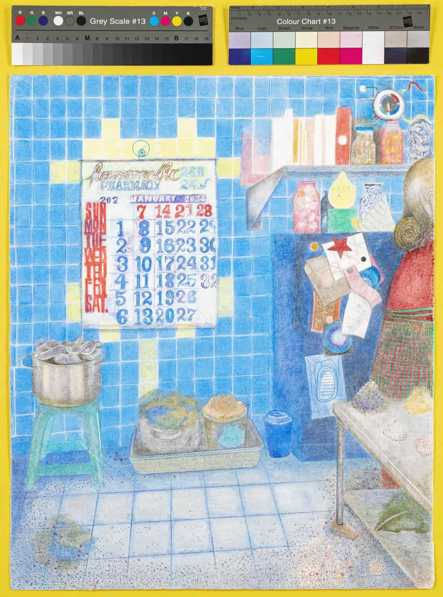 Visite guidée de l'exposition de Lucile Boutin - Drawing Now Paris